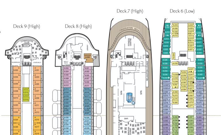 Cunard Deck Plans Reveal Changes Coming for Queen Mary 2 - CruiseTimes ...